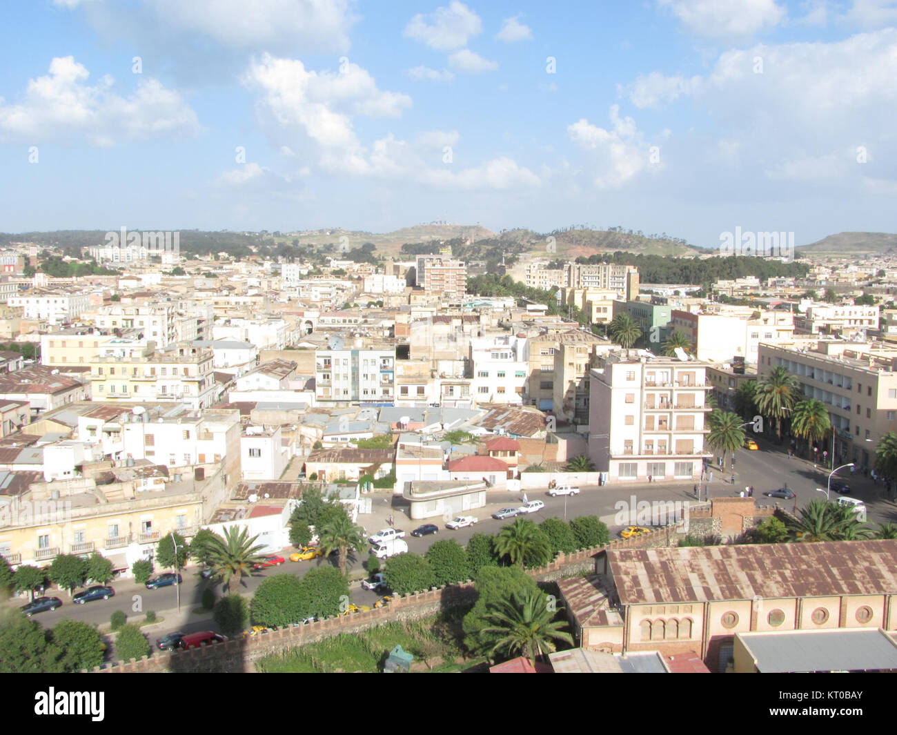 Asmara Panorama is a view showcasing the capital of Eritrea, Asmara ...
