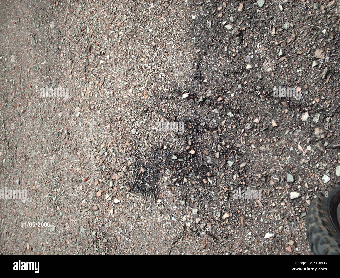 Asphalt is a common material used in road construction, made from a ...