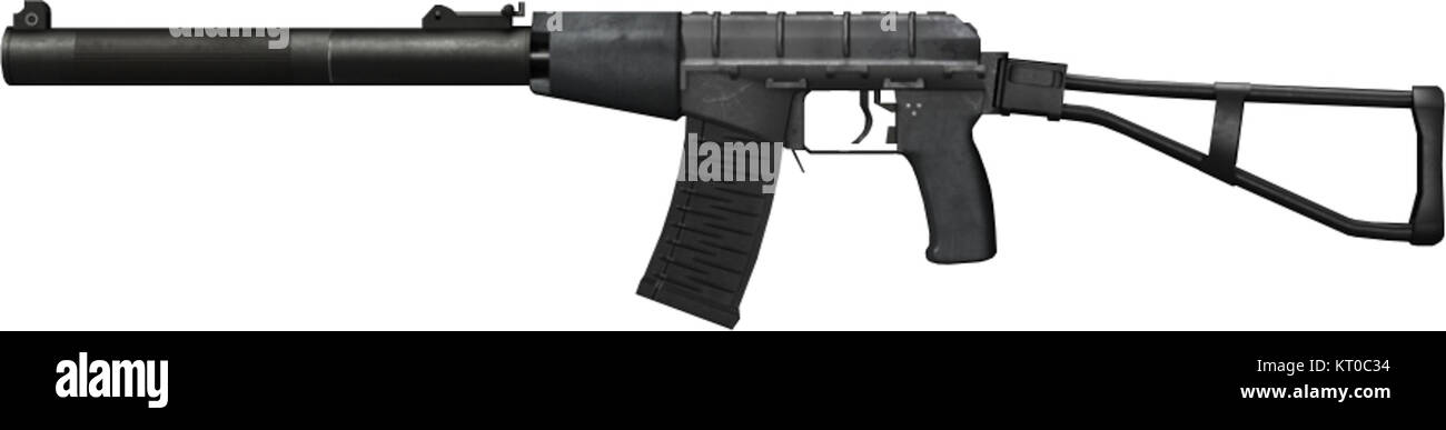 The AS VAL is a Russian-made assault rifle, renowned for its suppressed ...