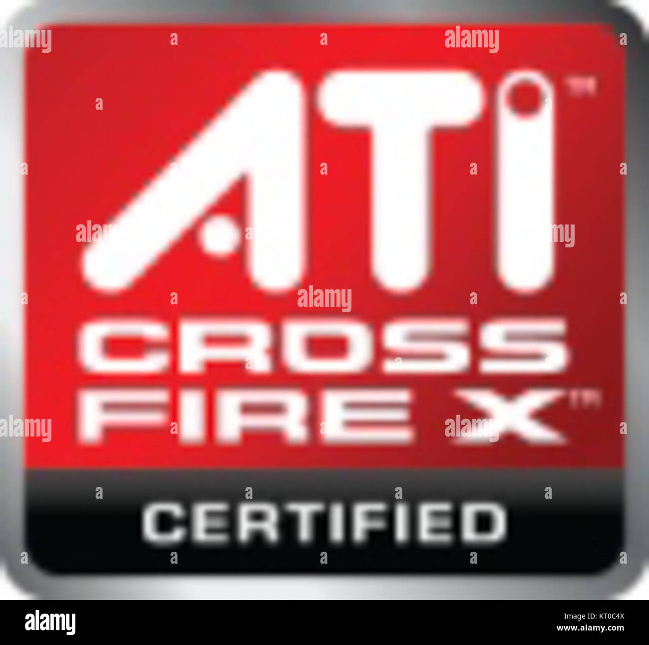 The ATICrossFire logo represents the dual GPU technology developed by ATI, designed to deliver ...