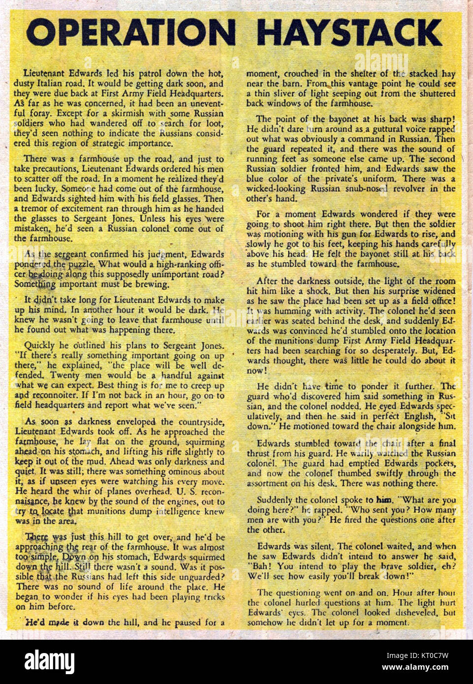 A historical depiction of the concept of atomic warfare, showing its ...