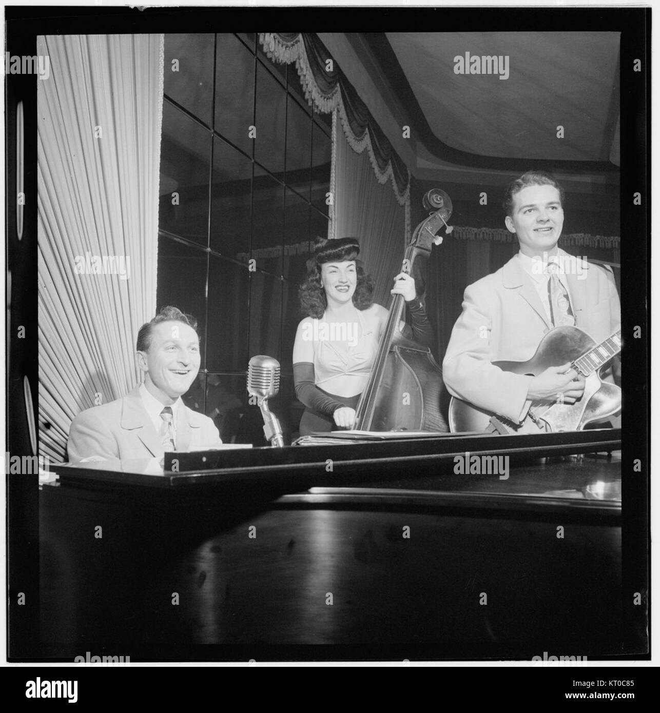 This 1947 portrait features Teddy Kaye, Vivien Garry, and Arvin Charles ...