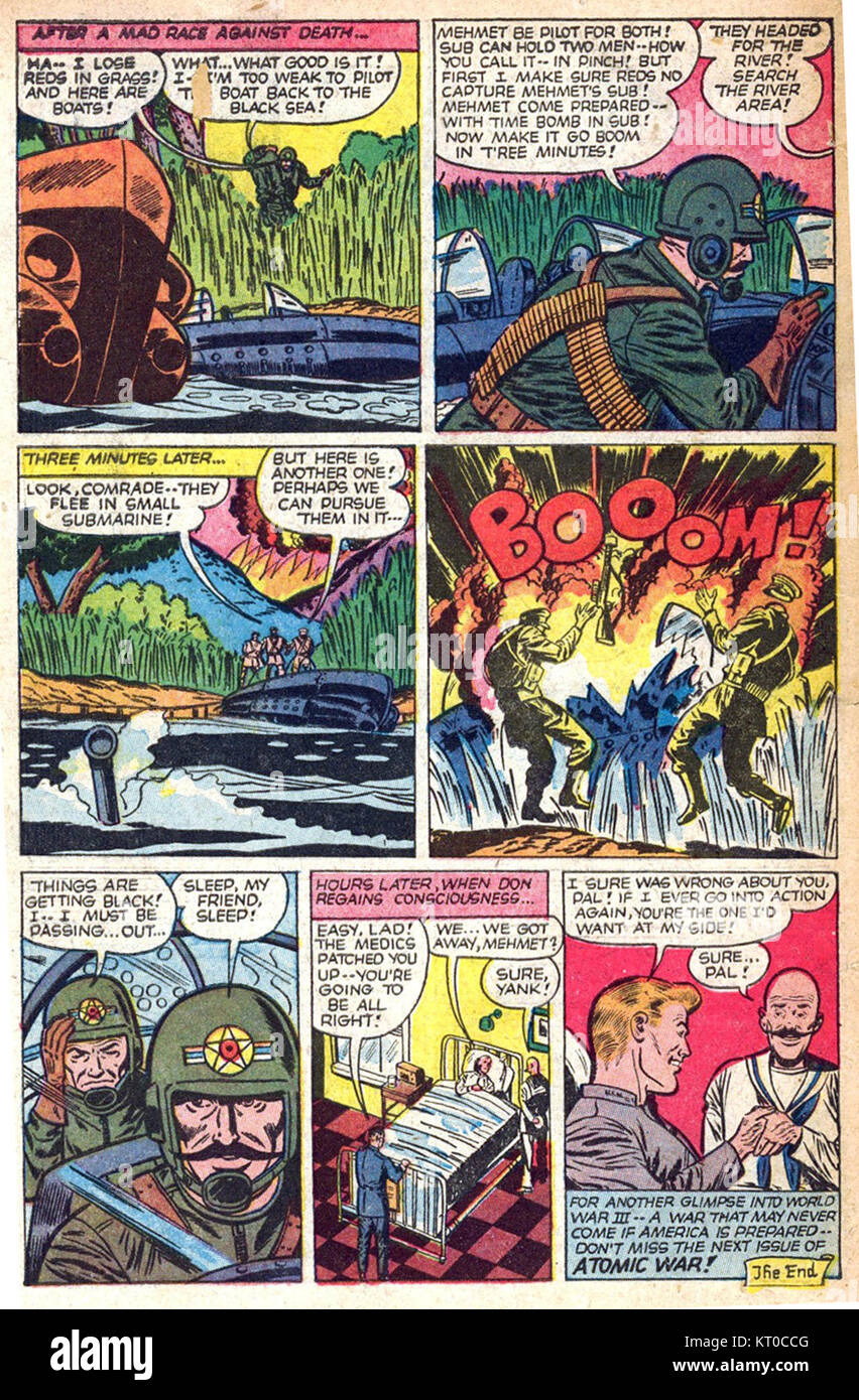 This image, titled 'AtomicWar0434', symbolizes the destructive power of ...