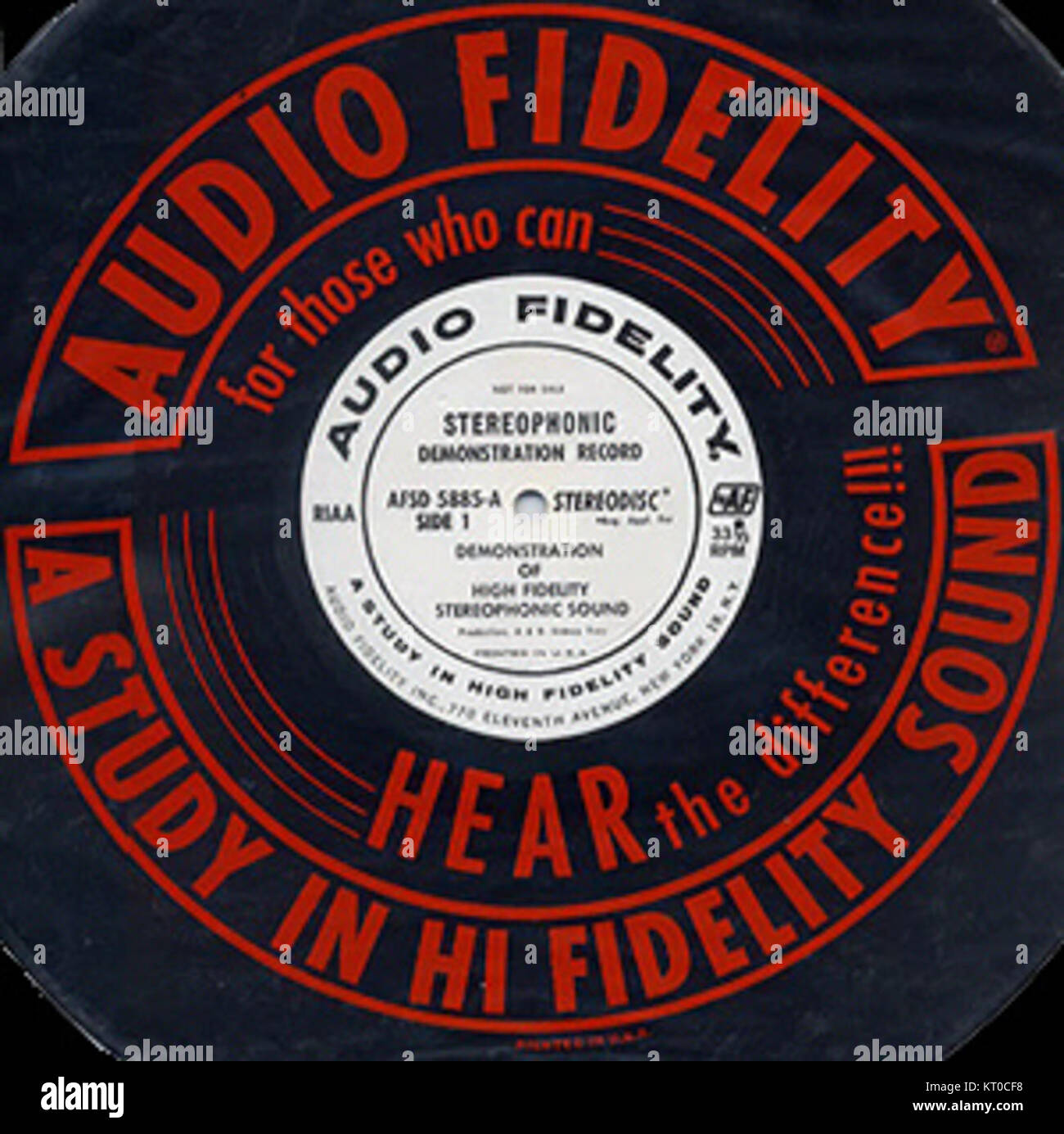 The Audio Fidelity first stereo LP marks a significant milestone in the ...