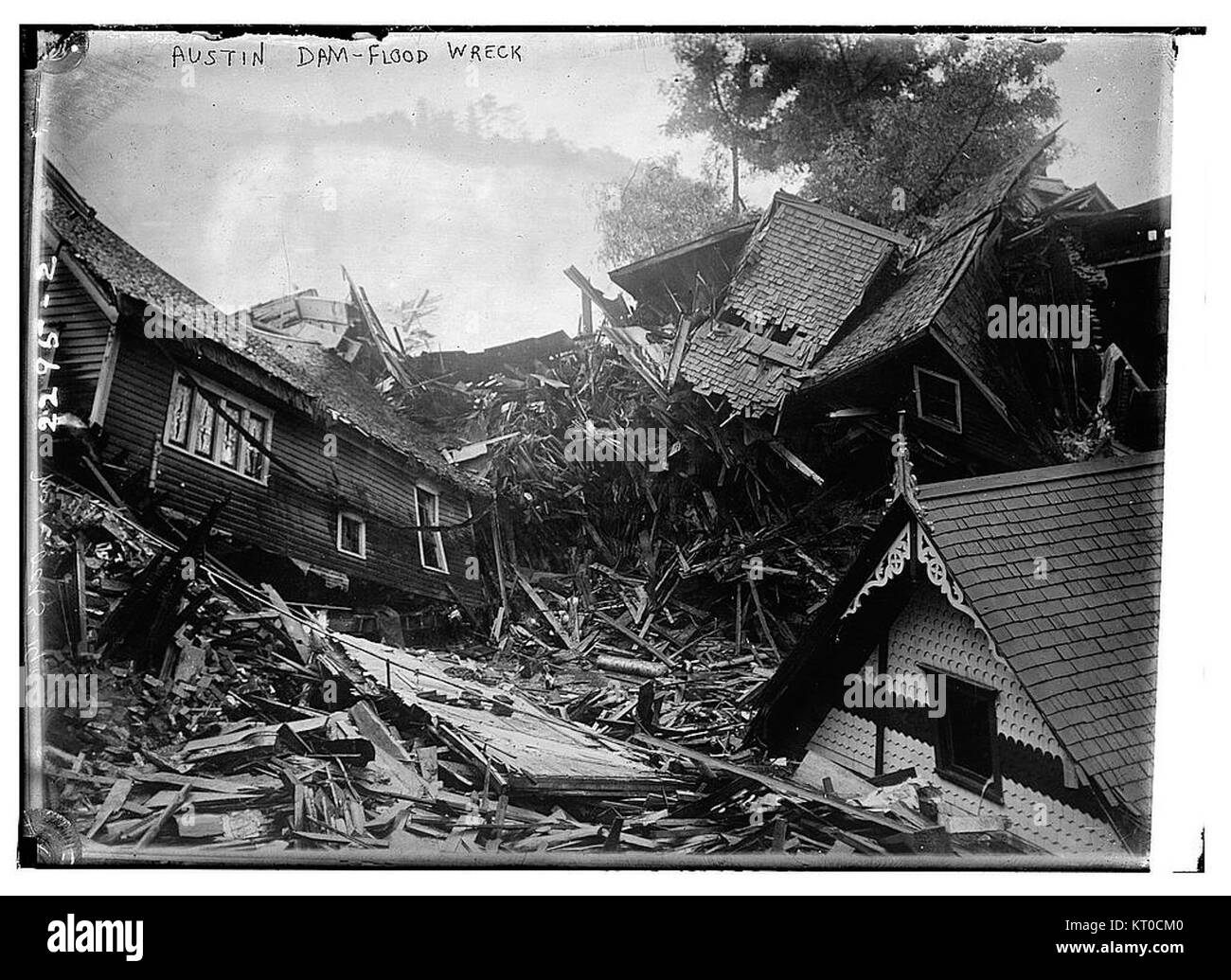 The Austin Dam, located in Pennsylvania, suffered a catastrophic ...