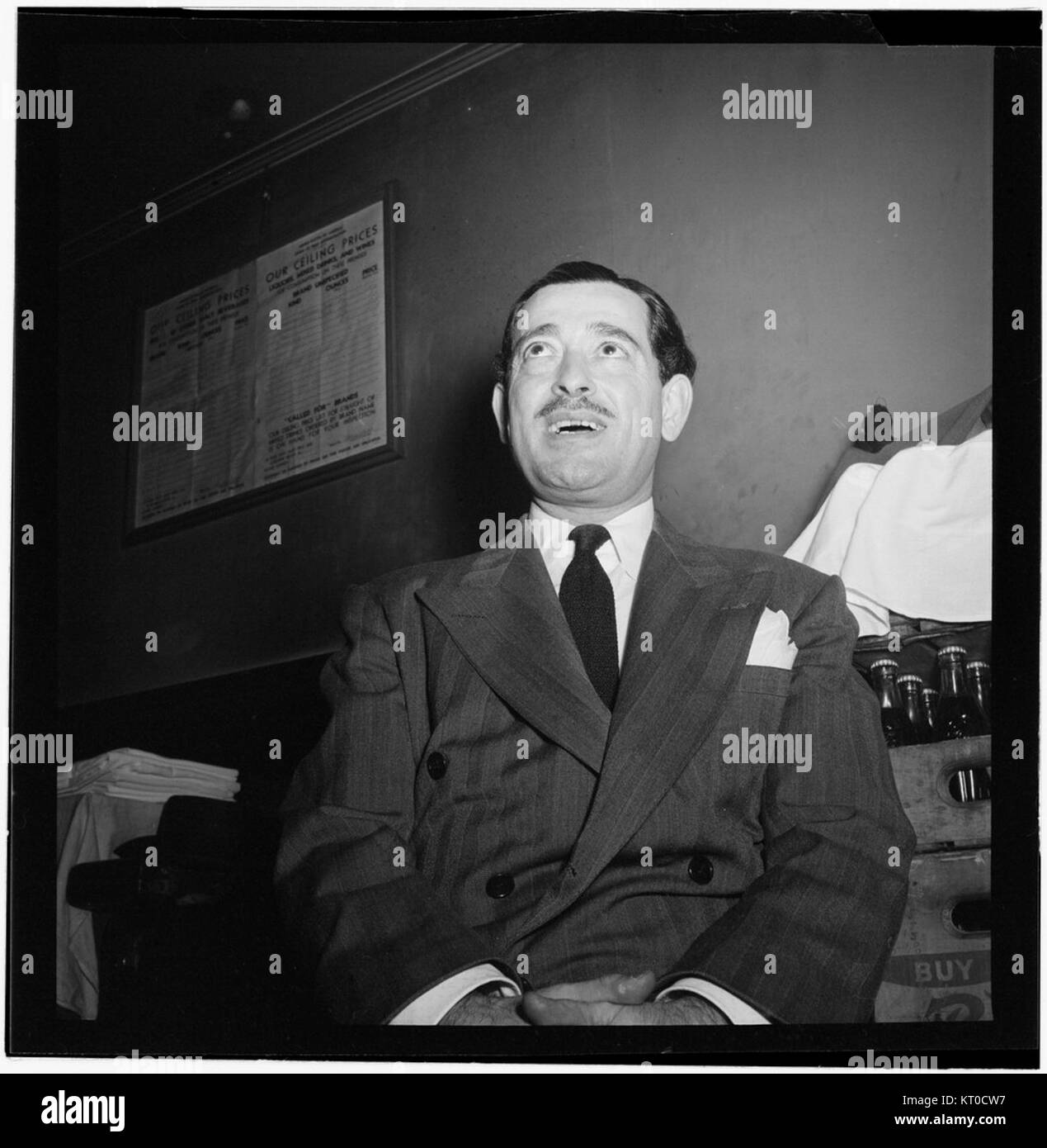This portrait of Tony Parenti, taken at Jimmy Ryanâ€™s Club in New York ...