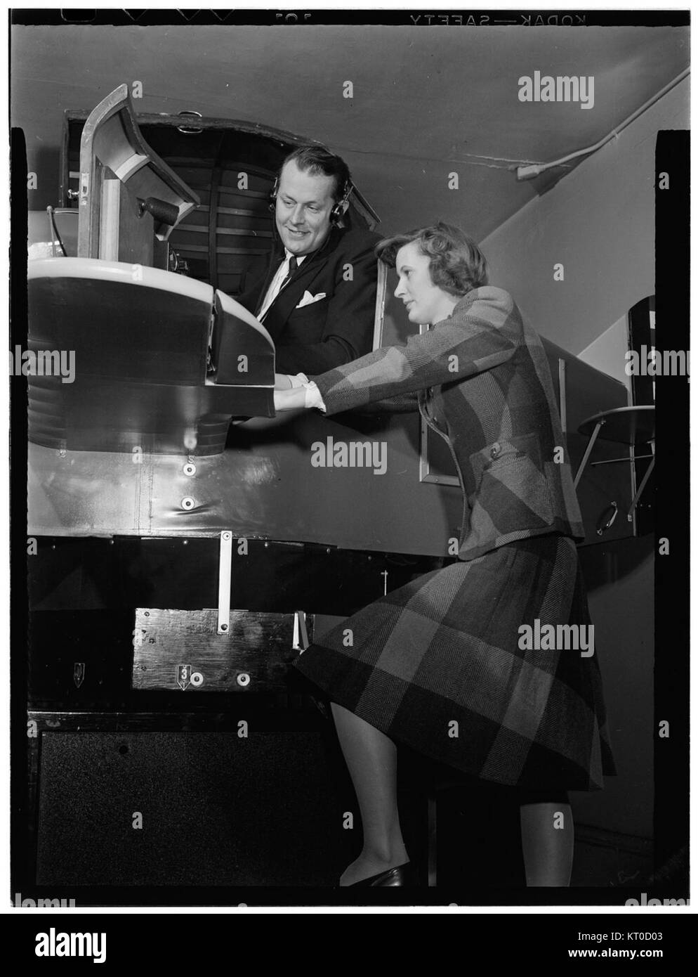 This portrait captures Vaughn Monroe, an American singer, trumpeter ...