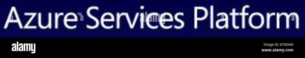 The logo of Azure Services Platform, representing Microsoft's cloud ...
