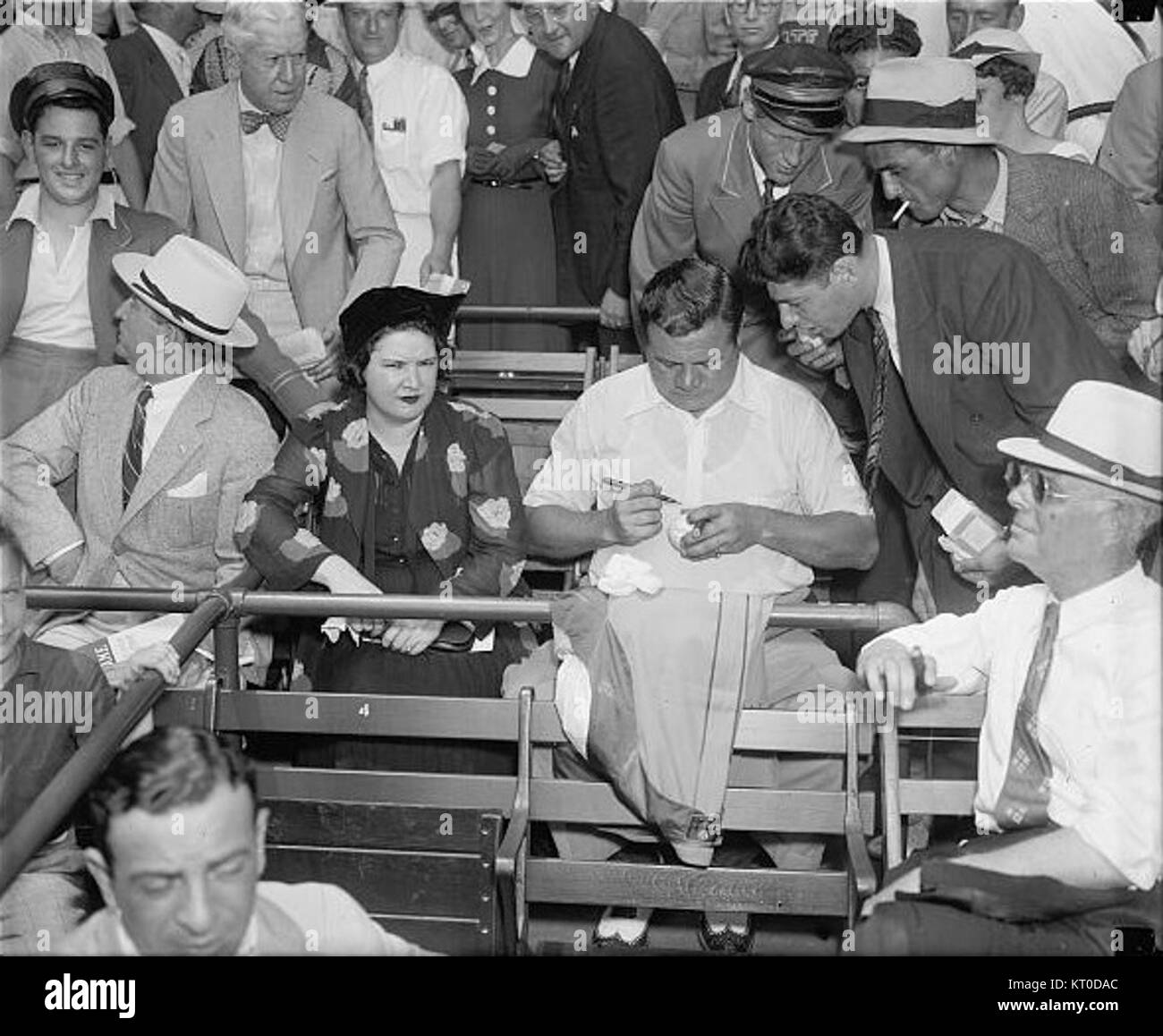 This iconic image features Babe Ruth, one of baseball’s greatest ...