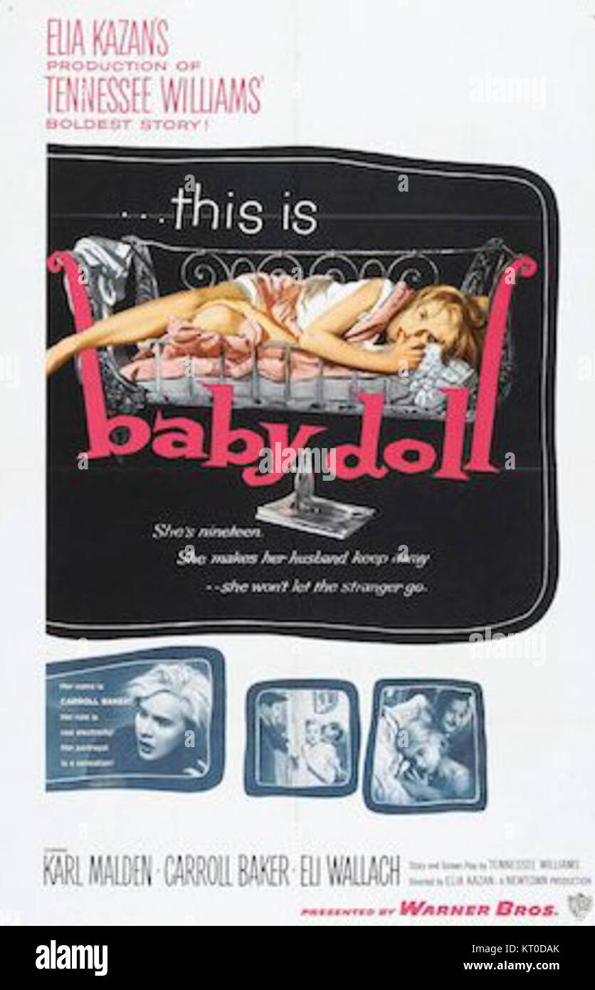 The 'Baby Doll' poster showcases promotional art for the film 'Baby ...