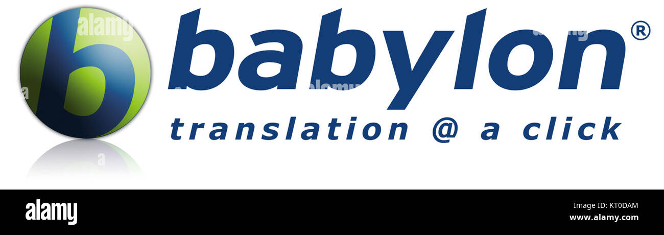Logo of the Babylon translation software, a tool designed for language ...