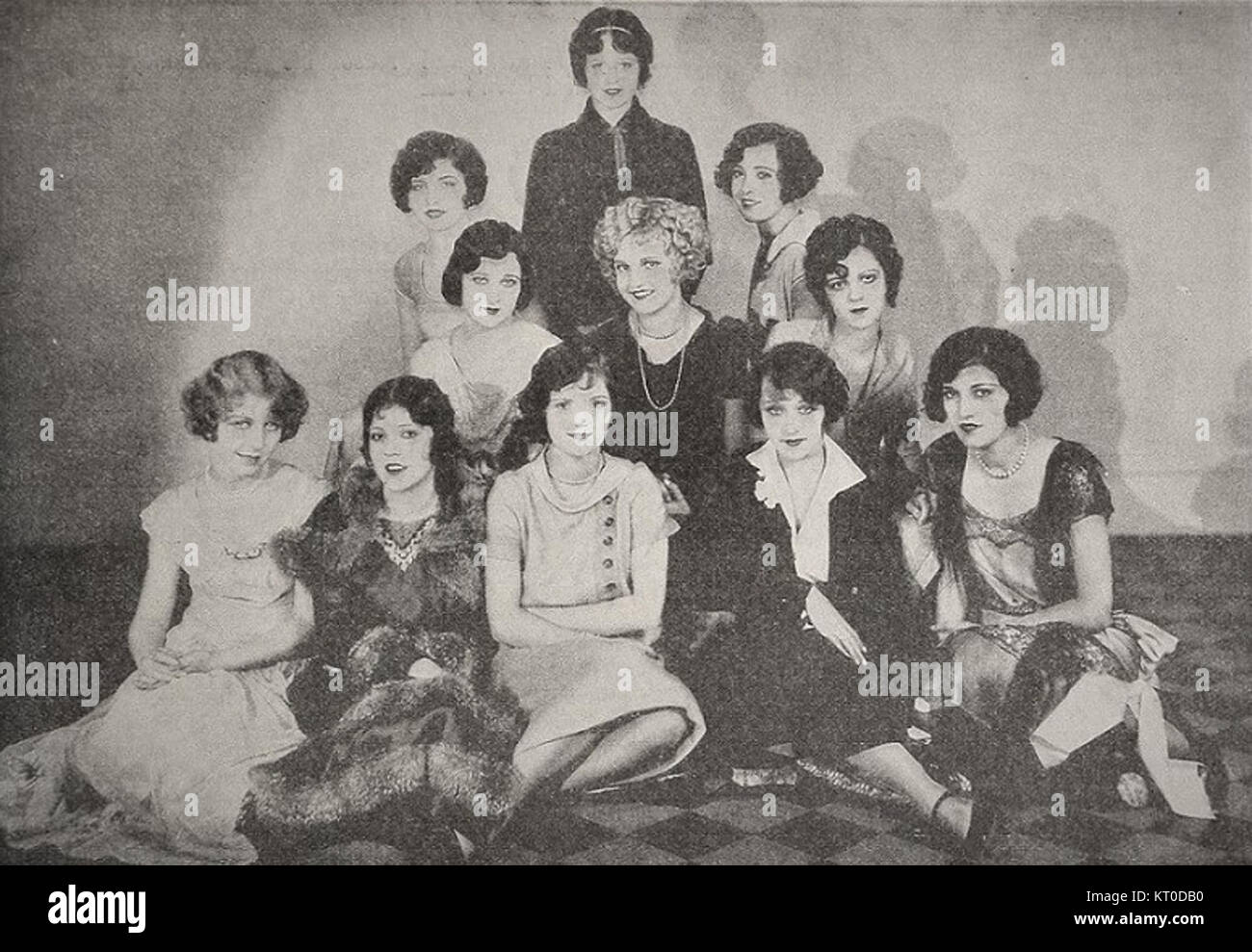 The 1925 image 'Baby Stars' features young child stars from the silent ...