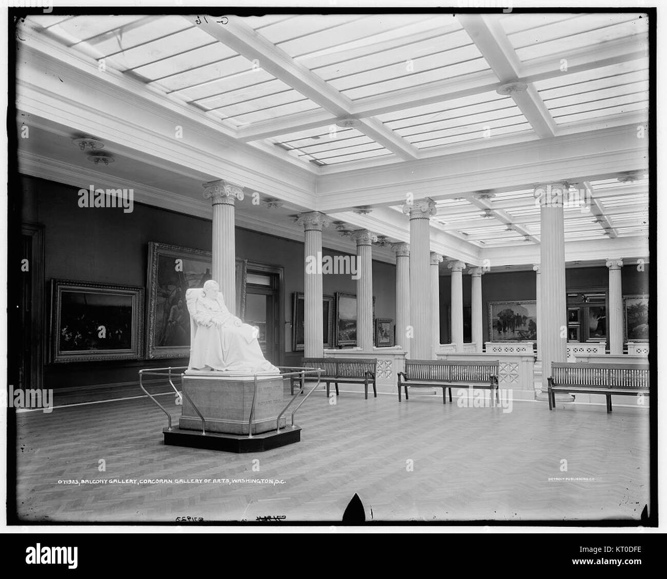 The Balcony Gallery in the Corcoran Gallery of Art in Washington, D.C ...