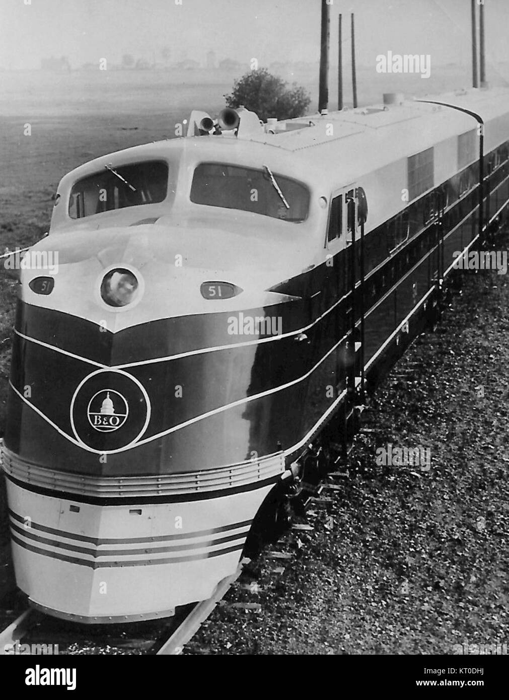 The Baltimore and Ohio EA EB 1937 refers to a specific model of ...