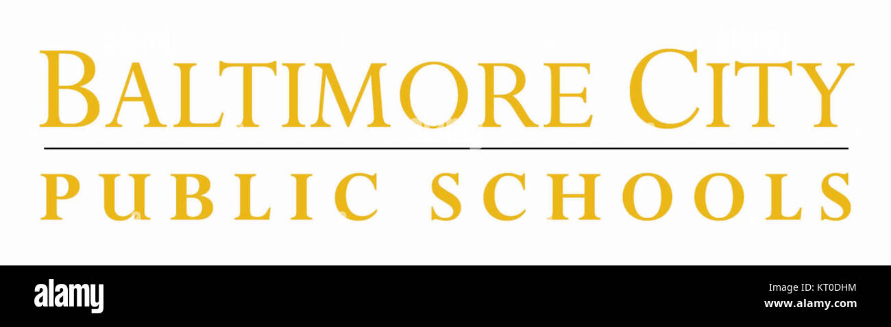 Baltimore City Public Schools logo Stock Photo - Alamy