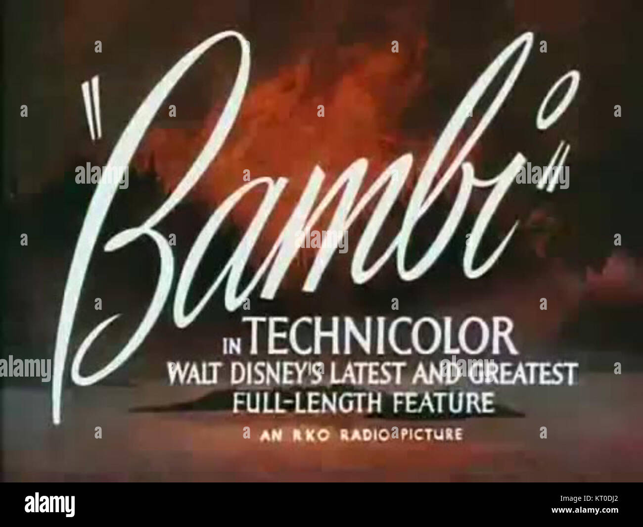 The movie 'Bambi,' released in 1942 by Disney, is a classic animated ...