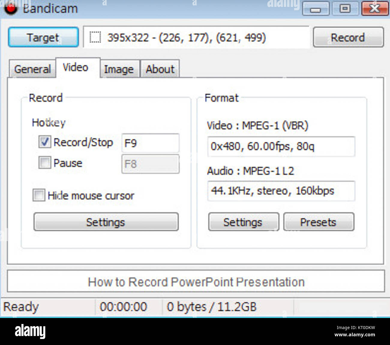 A screenshot captured using Bandicam, a popular screen recording and ...