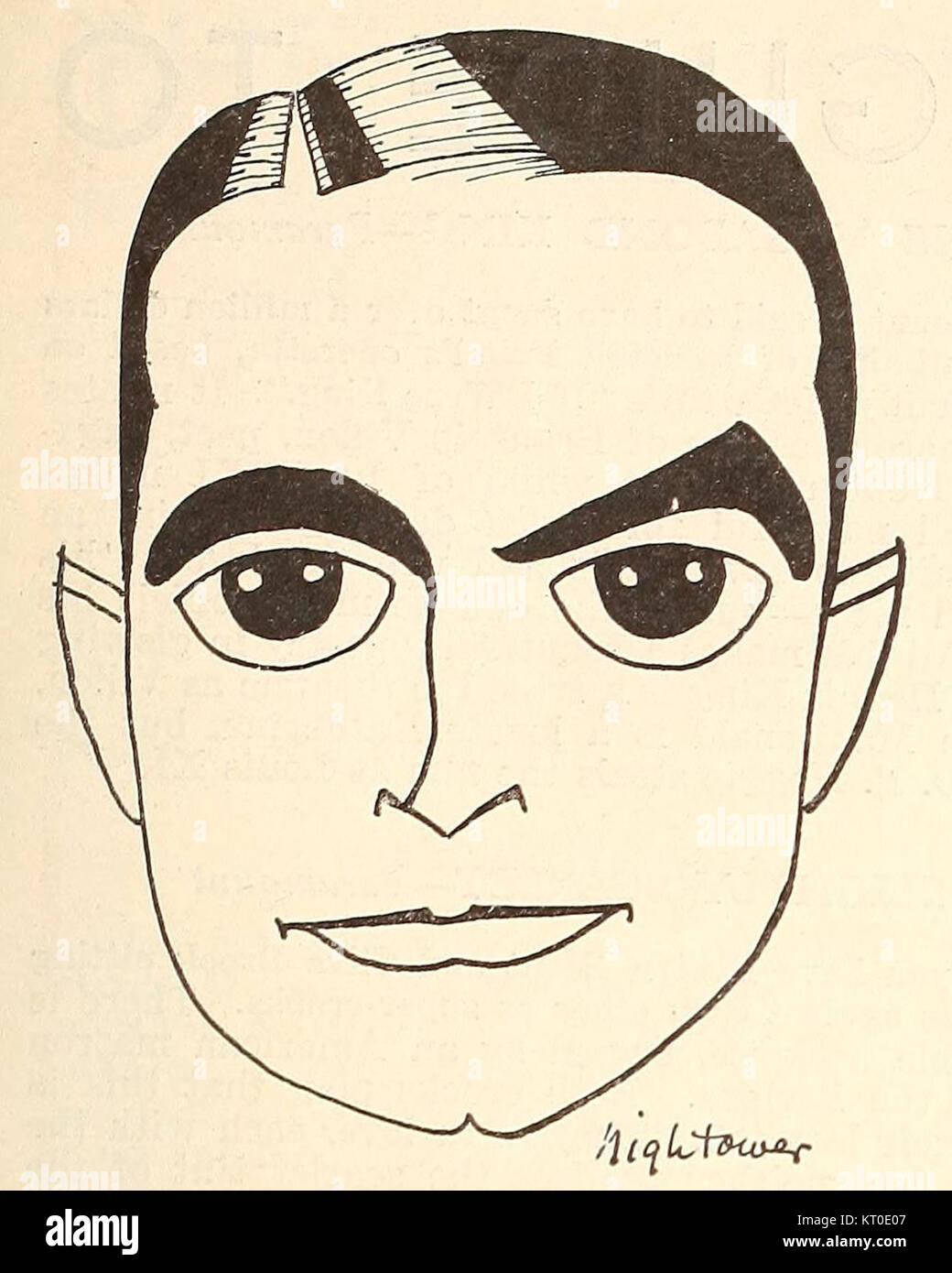 The Barthelmess Caricature is an artistic rendering of the famous ...