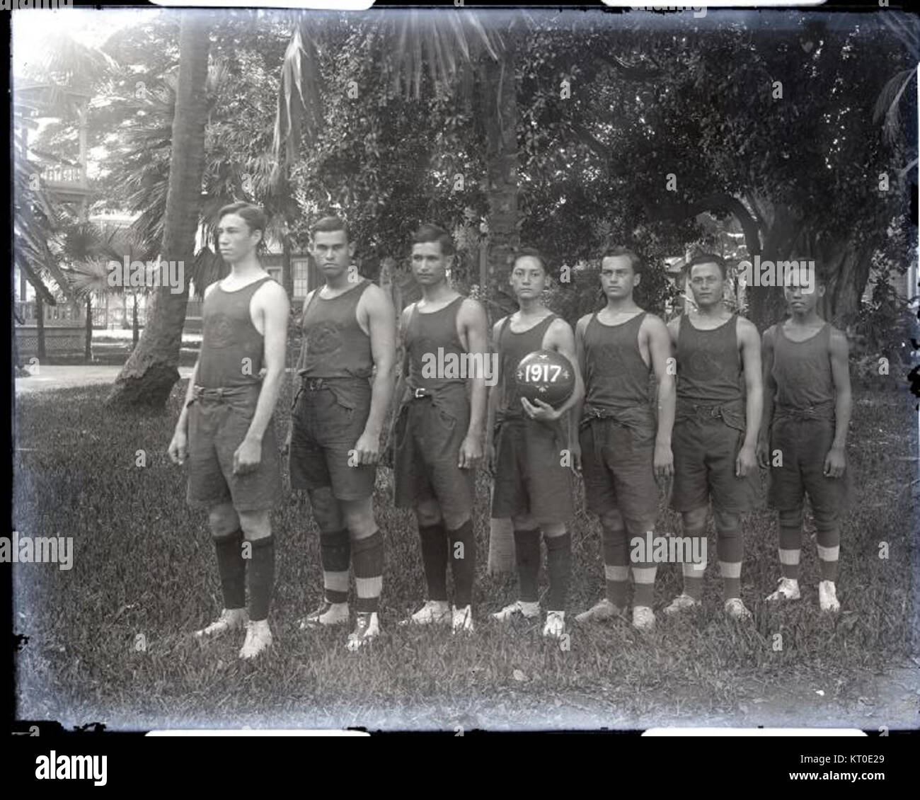 This historical photograph from the Brother Bertram Collection features ...
