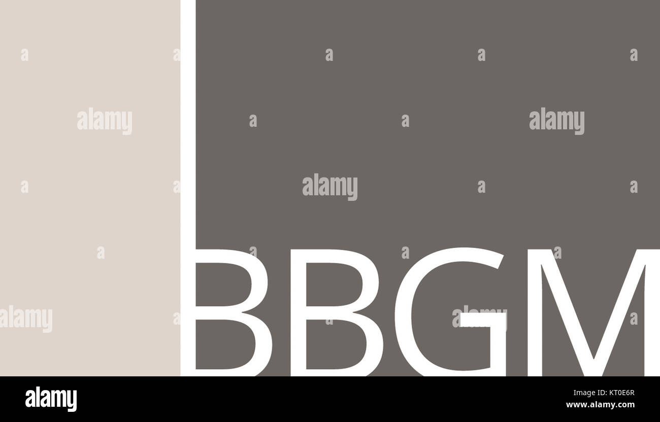 BBGM Logo Large Stock Photo - Alamy
