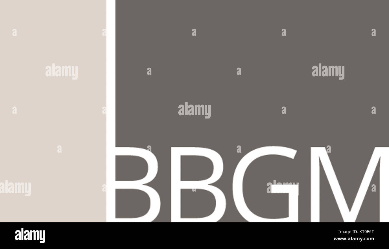 BBGM Logo Medium Stock Photo - Alamy