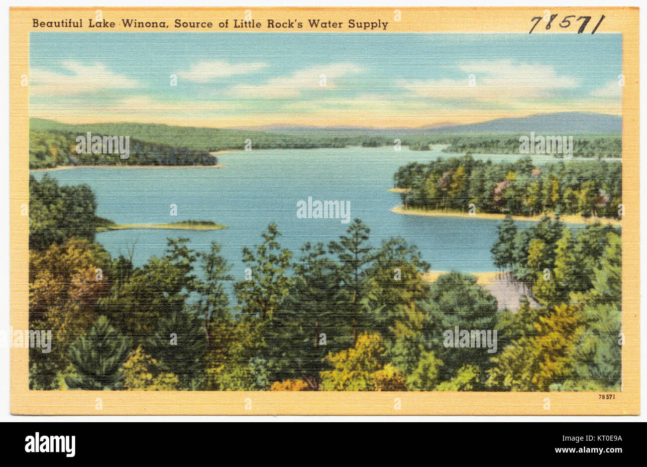 Lake Winona is a scenic reservoir in Arkansas that serves as a primary ...