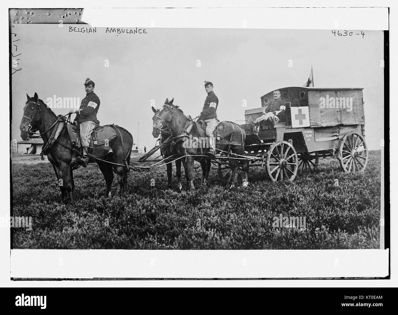 This image depicts a Belgian ambulance, likely used for emergency ...