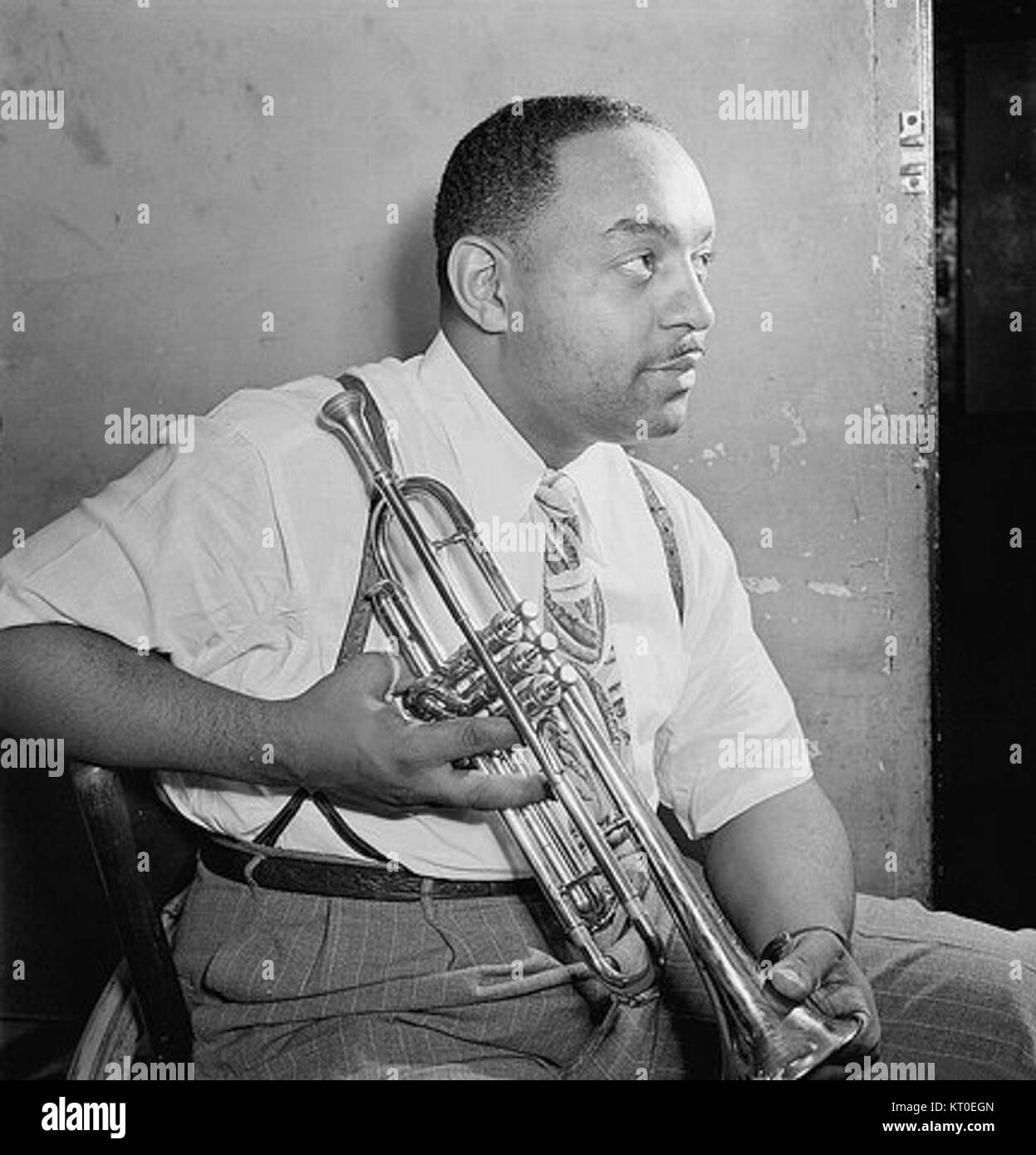 Benny Carter, an influential jazz musician, is captured in a 1946 ...