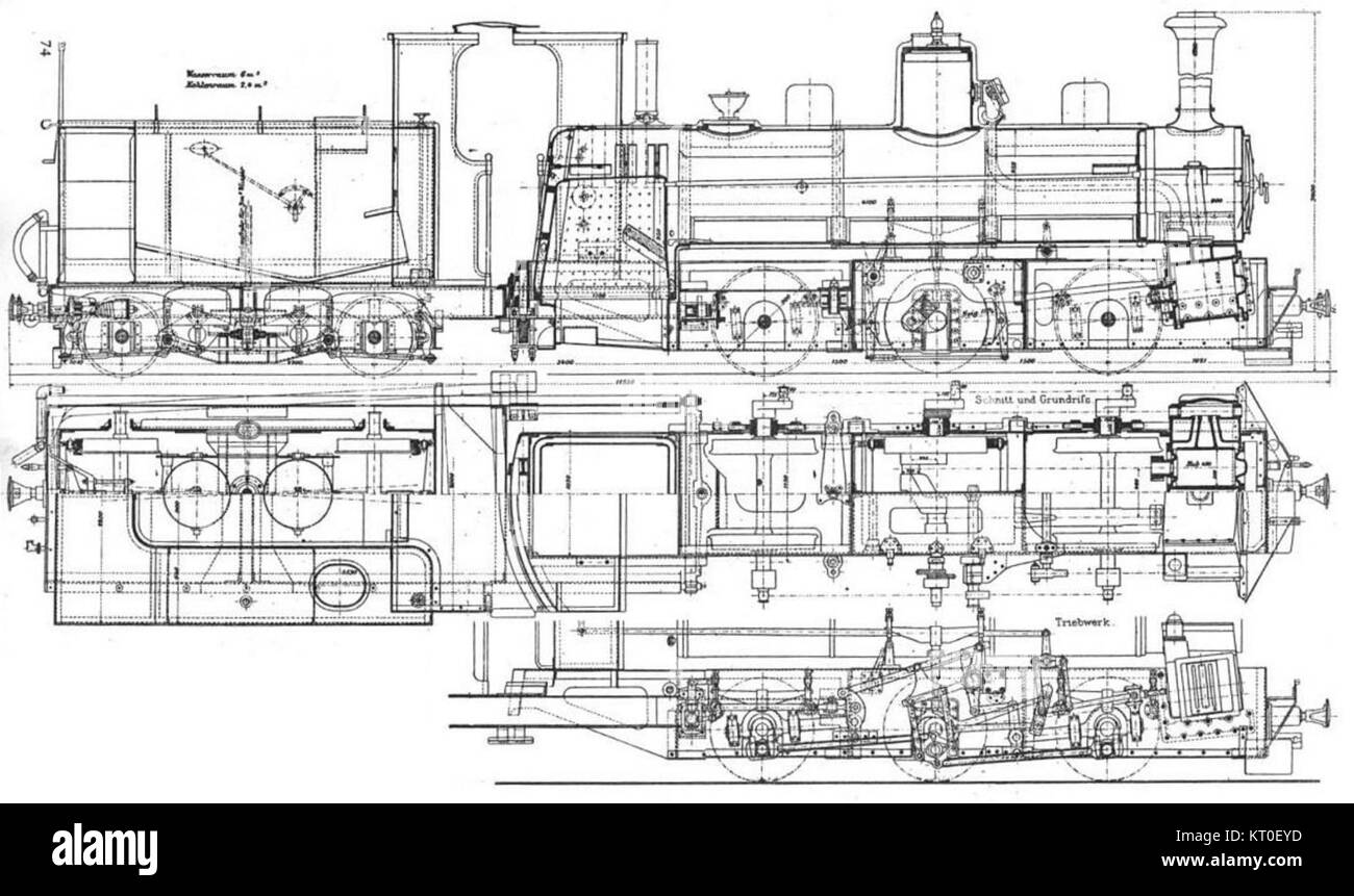 The 'BHStB IIIa5' is a technical drawing (Typenskizze) representing a ...