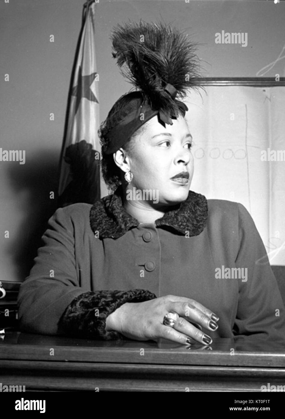Jazz vocalist billie holiday hi-res stock photography and images - Alamy