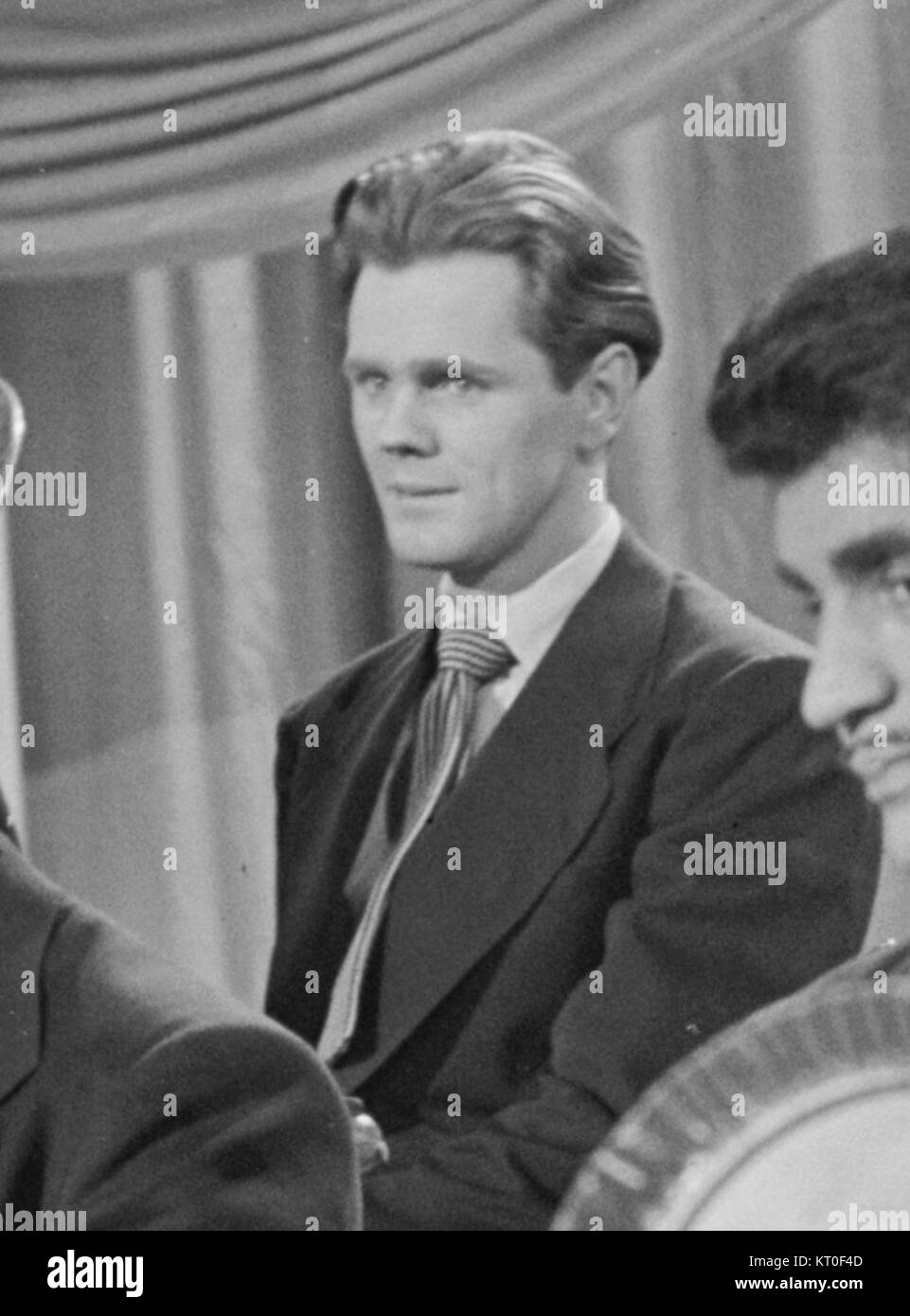 Former professional hockey player Black and White Stock Photos & Images ...