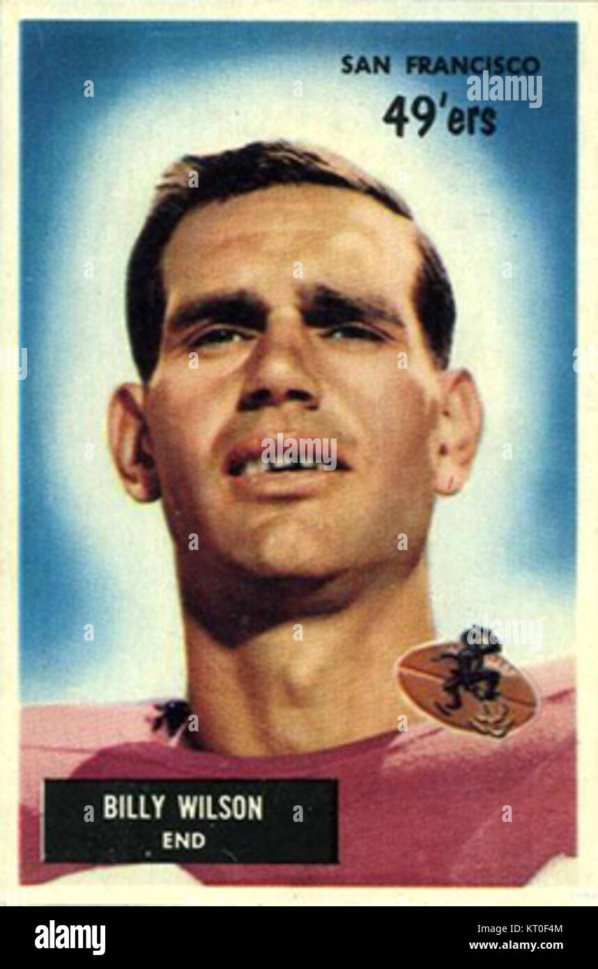 Billy Wilson is a professional baseball player featured in the 1955 ...