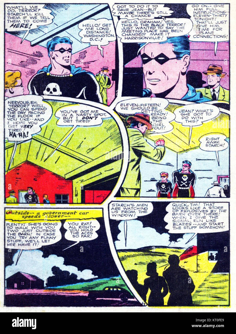 'Black Terror' is a comic book series from the Golden Age of Comics ...