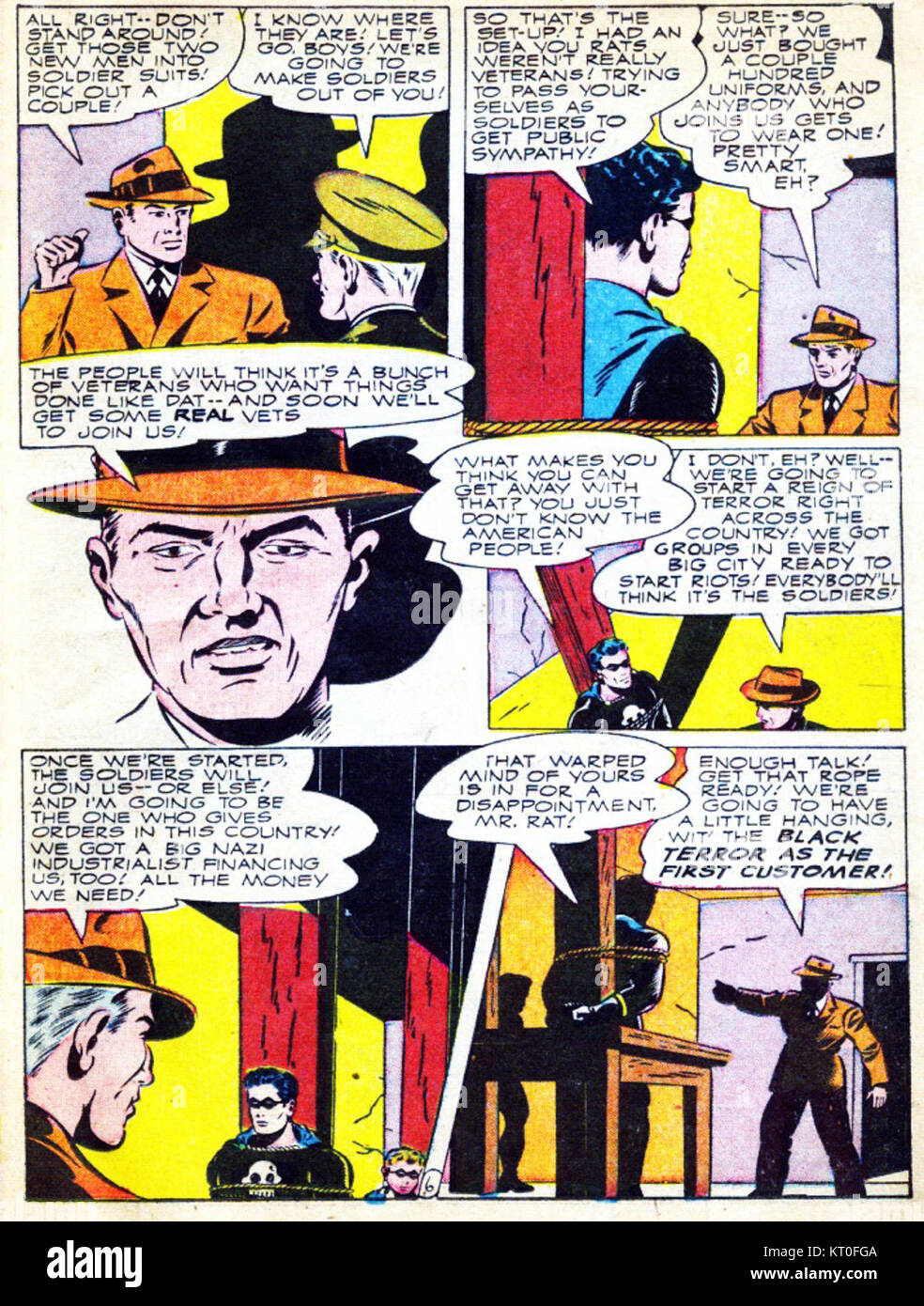 Black Terror was a notorious figure in American comic book history. A vigilante character, he ...