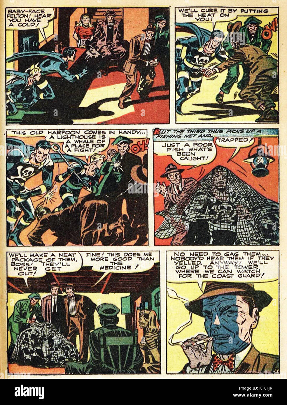 Black Terror was a popular comic book hero from the Golden Age of ...
