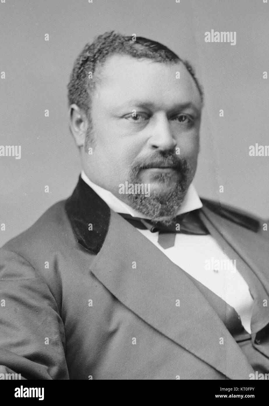 Blanche Bruce, captured by photographer Brady-Handy, was a prominent ...