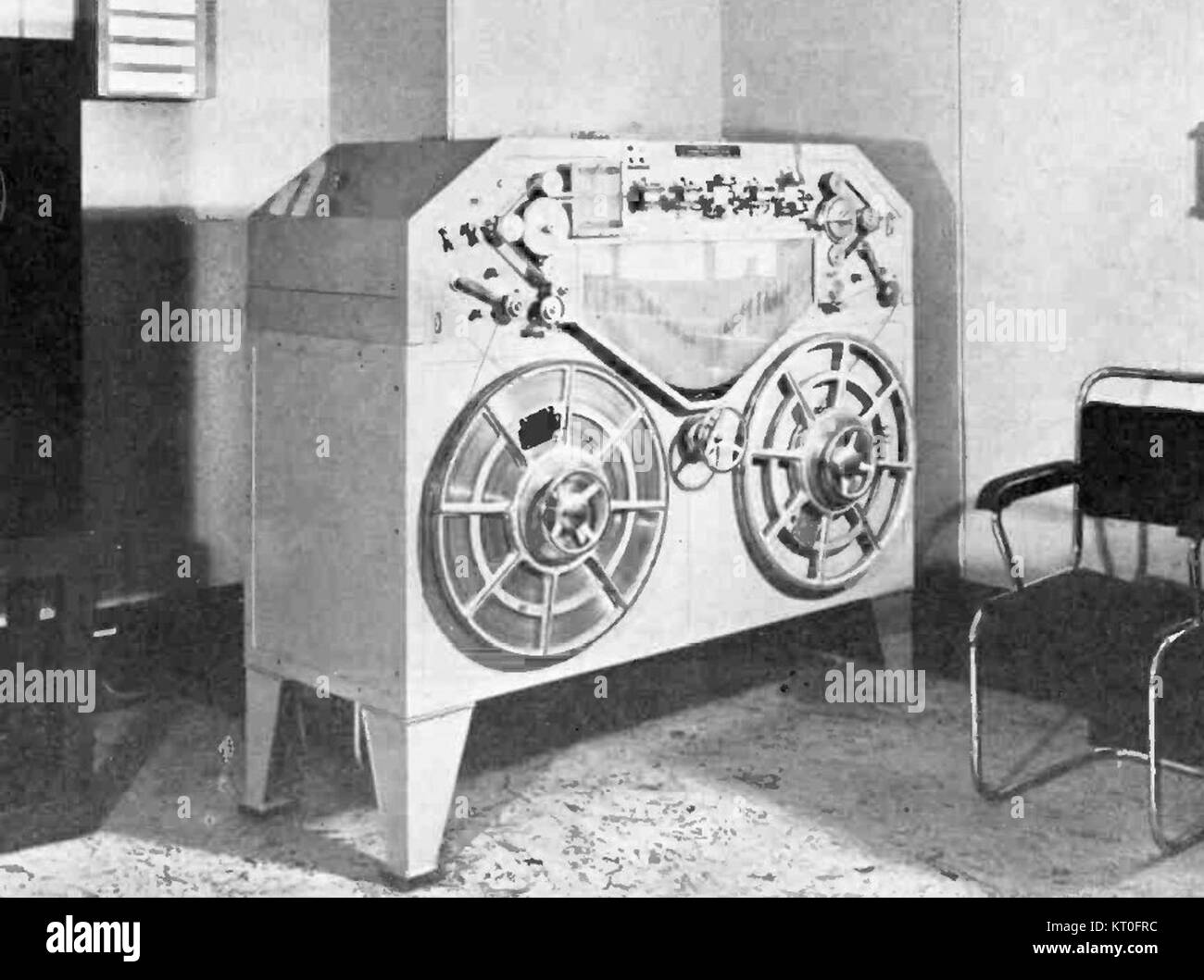 The Blattnerphone recorder, developed in 1937, was a significant ...