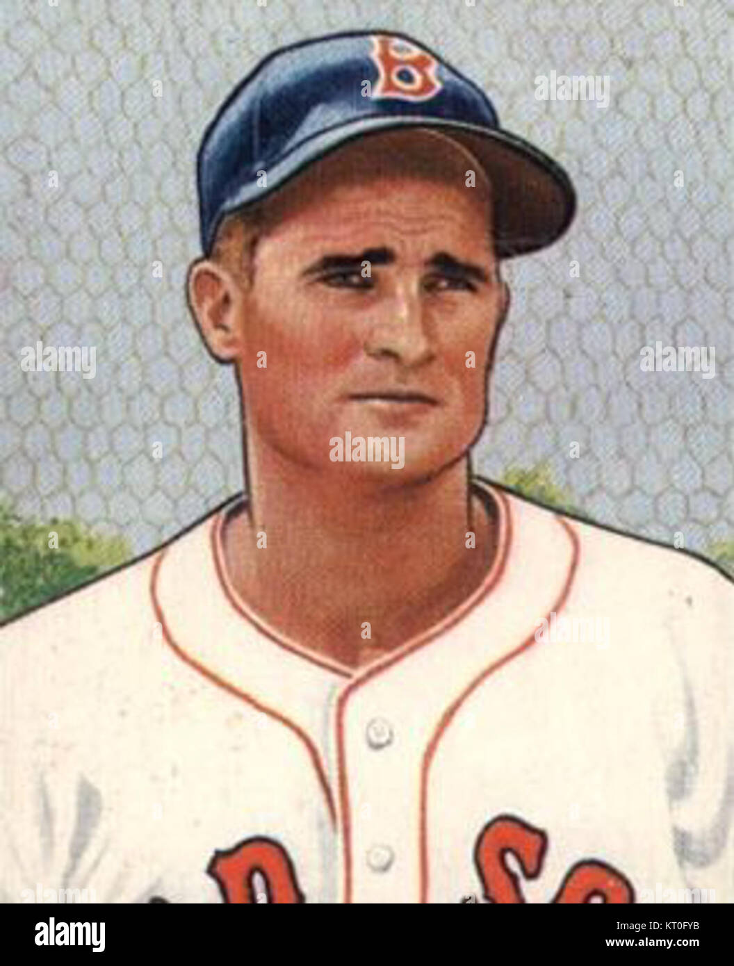 Bobby Doerr 1950 Bowman (cropped Stock Photo - Alamy