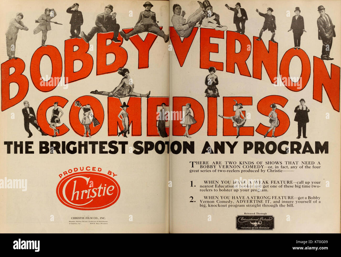 Bobby Vernon was a popular actor in silent and early sound films, known ...