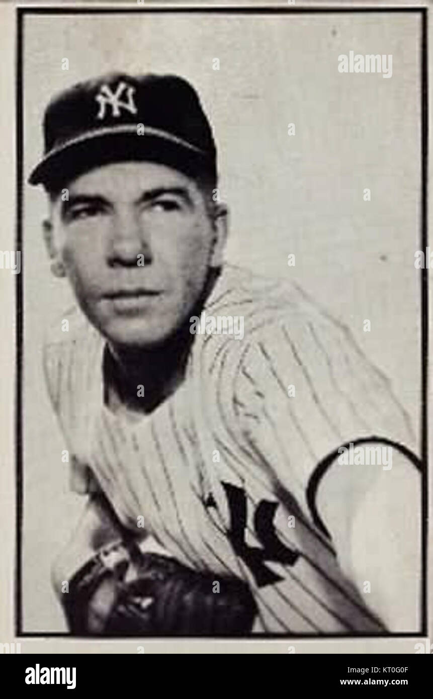 This image features Bob Kuzava, a prominent baseball player from the ...