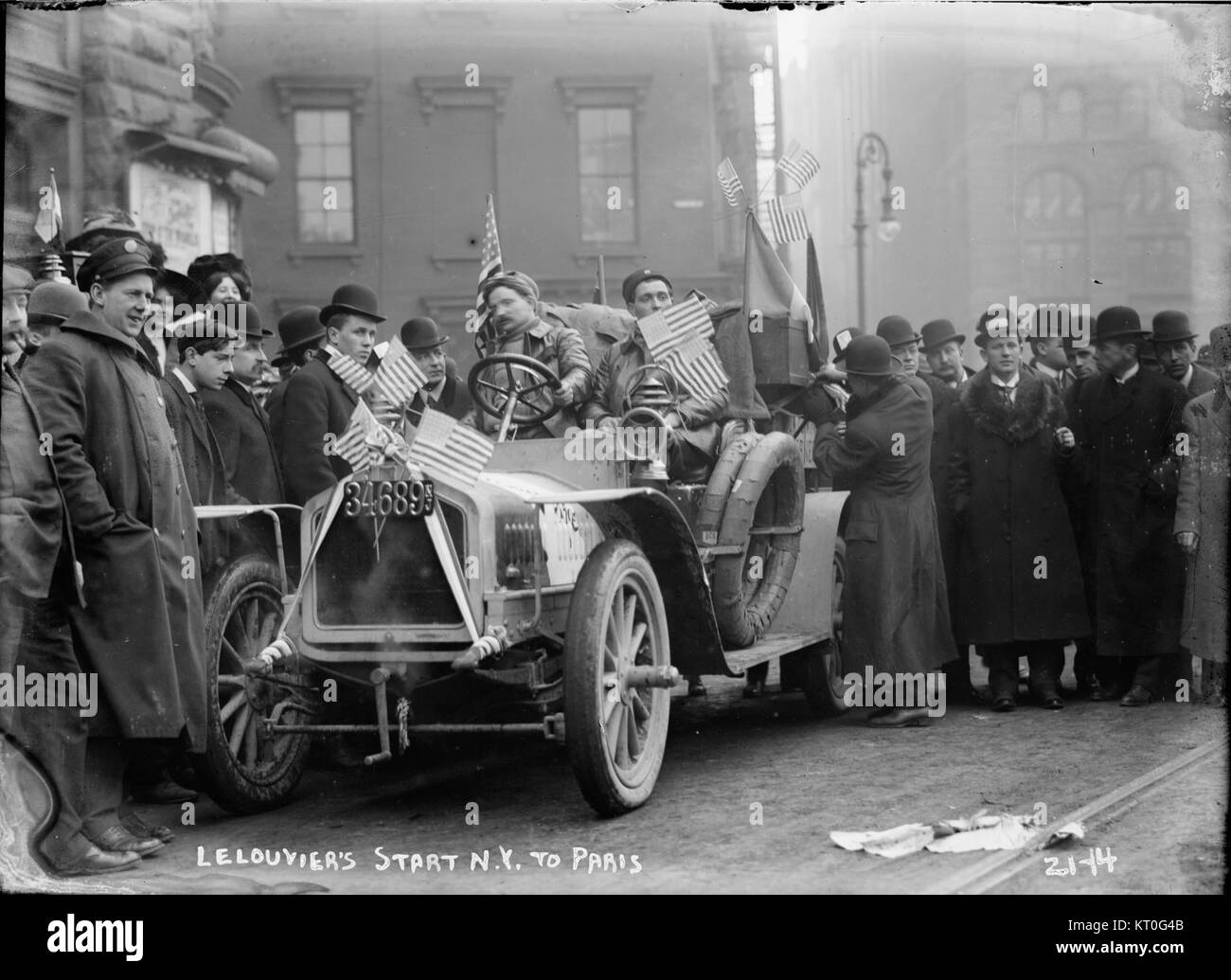 The 1908 New York to Paris Race was a historic automobile race, the ...