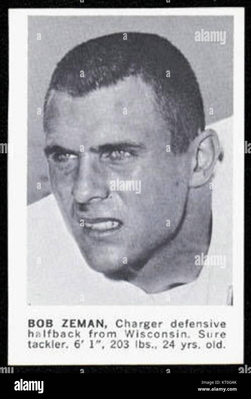 Bob Zeman, a prominent individual from 1961, may have made significant ...