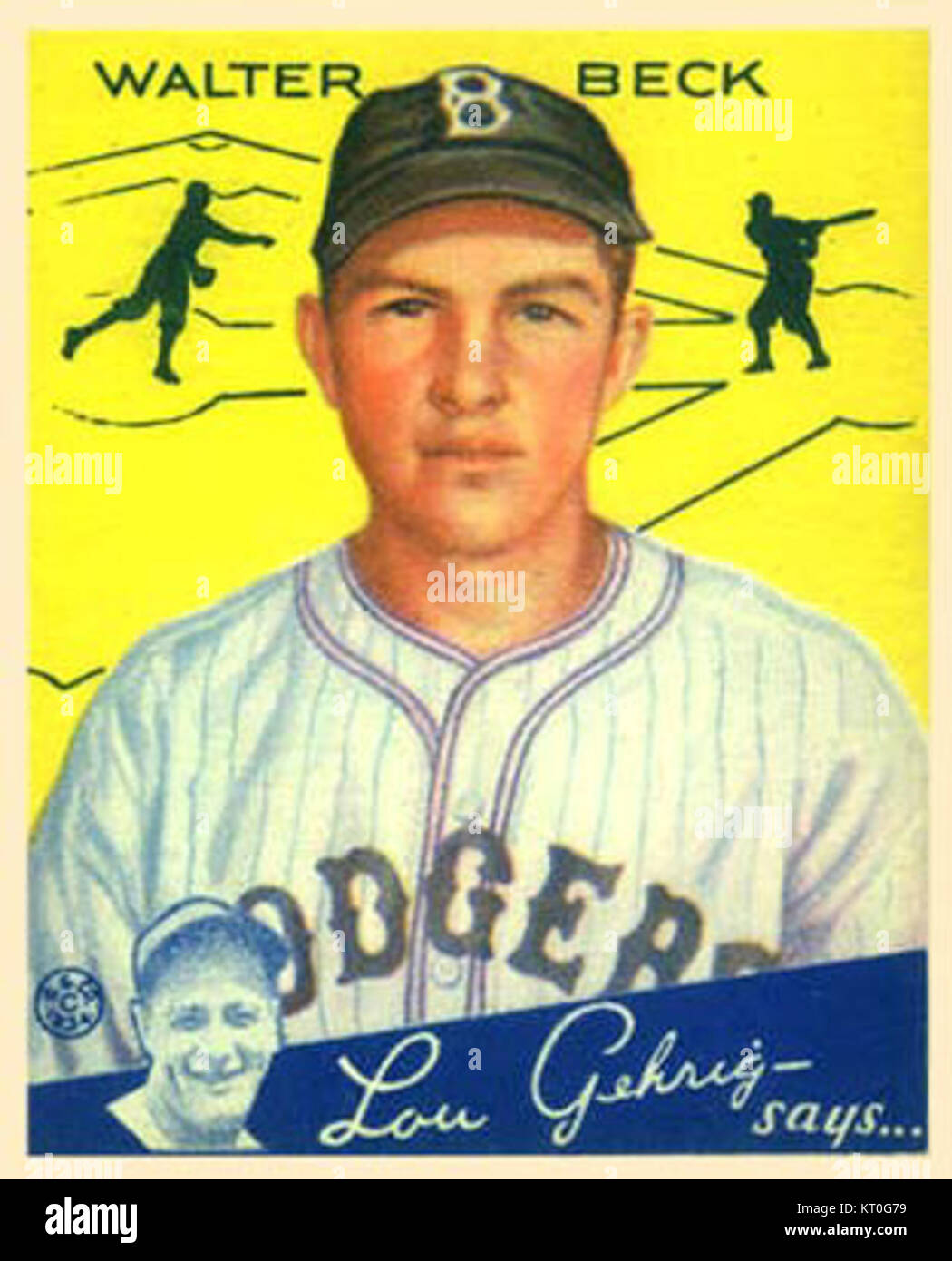 The Boom-Boom Beck Goudey card is a collectible baseball trading card ...