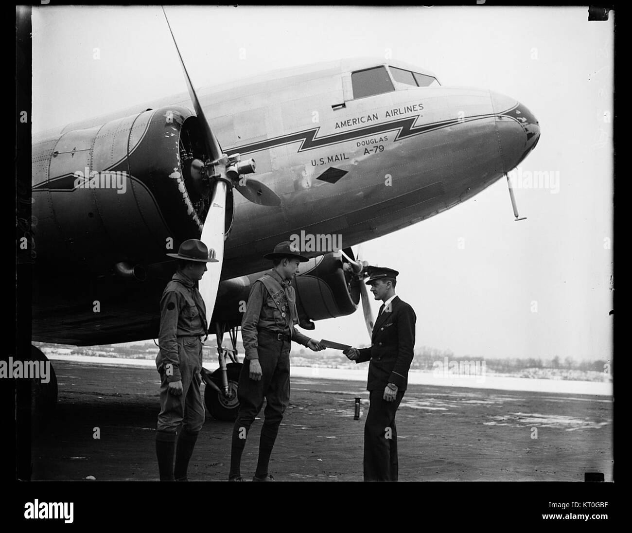 A photograph depicting Boy Scouts participating in activities at Hoover ...