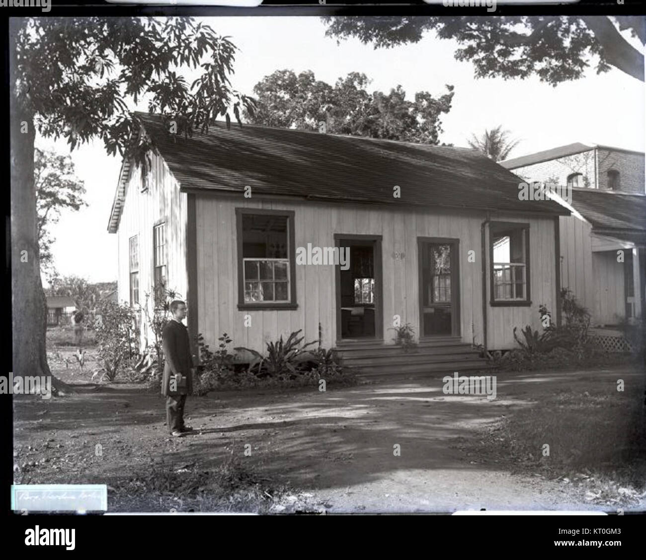 This photograph, taken by Brother Bertram, depicts Bro. Theodore in ...