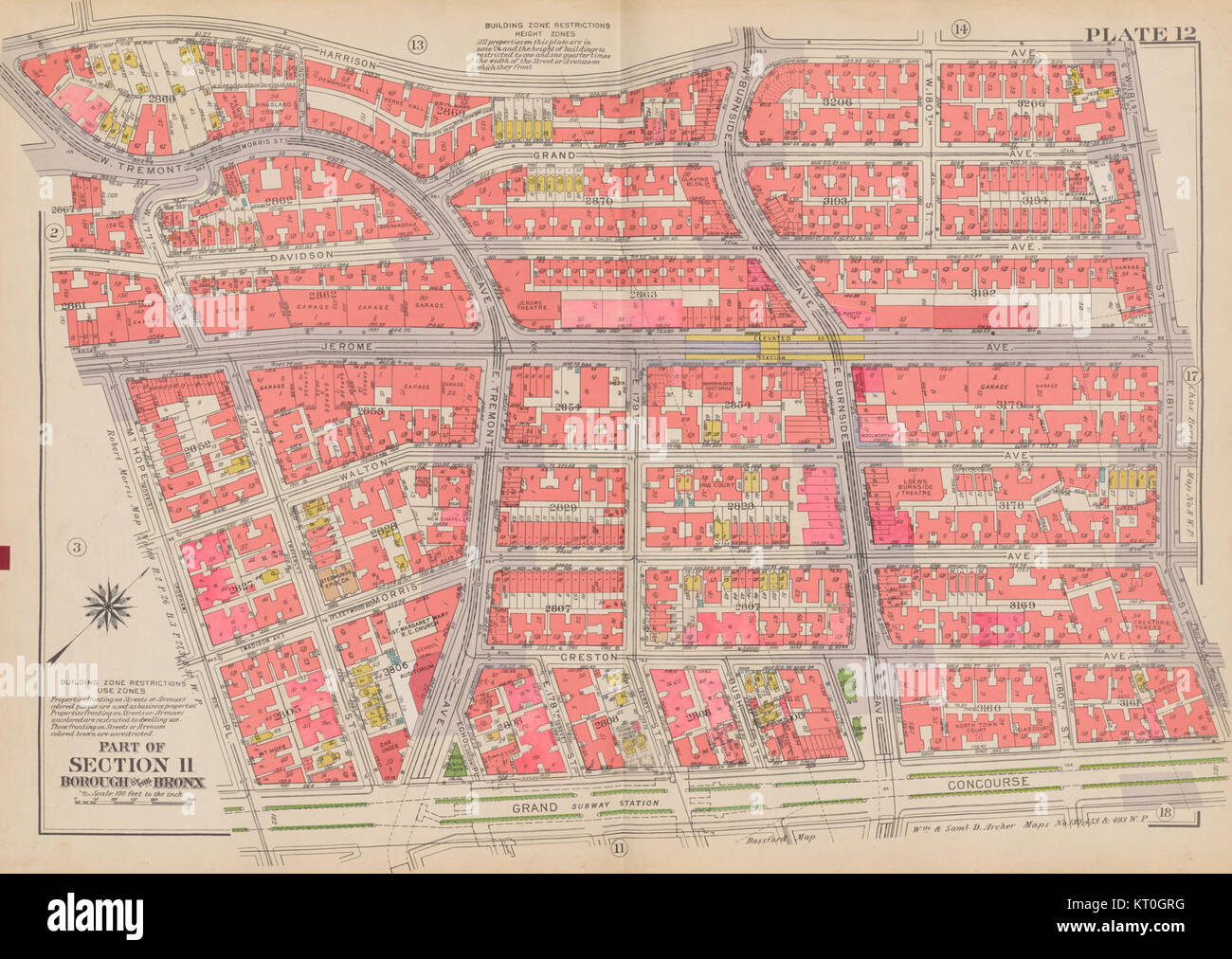 The Bromley Bronx Plate 12, published in 1938 and revised in 1957, is a ...