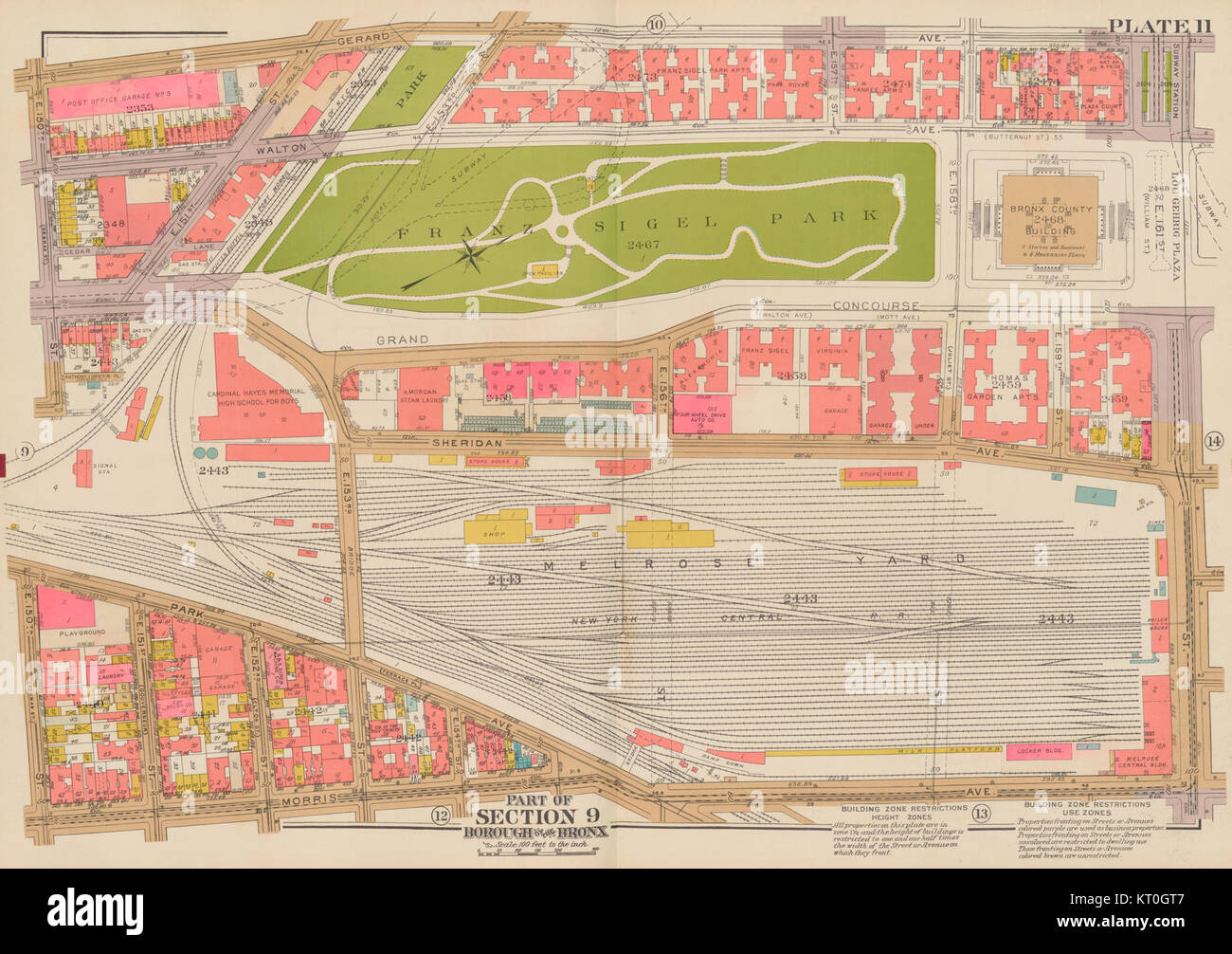 Highlighting layout changes and urban development hi-res stock ...