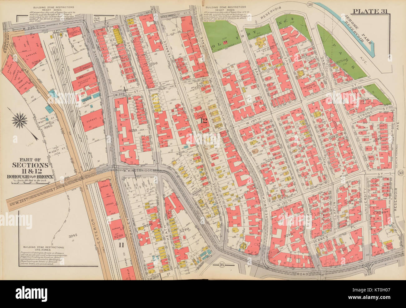 Plate 31 from the 1938 publication 'Bromley Bronx', featuring a ...