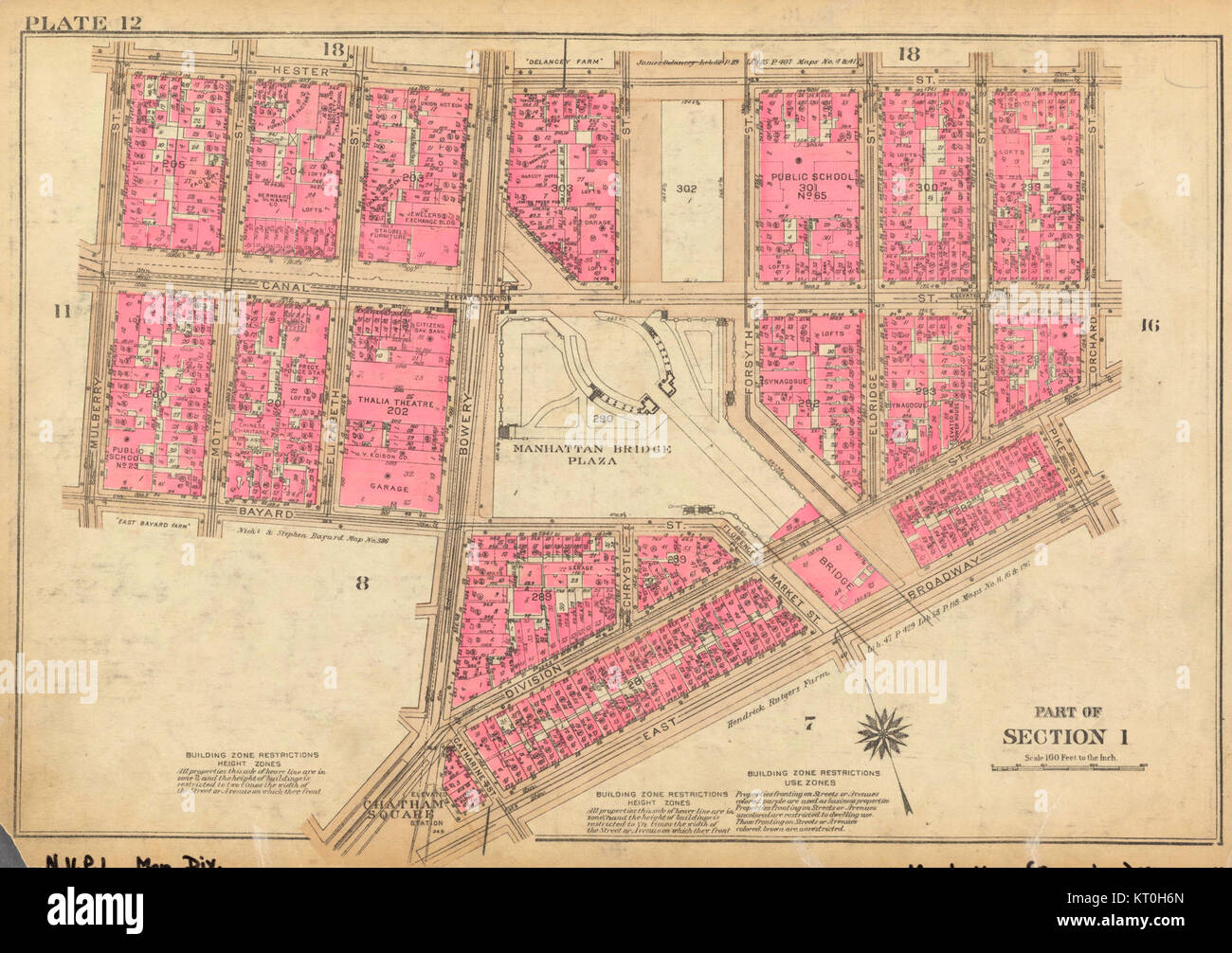 The Bromley Manhattan Plate 012, published in 1930, is a vintage plate ...