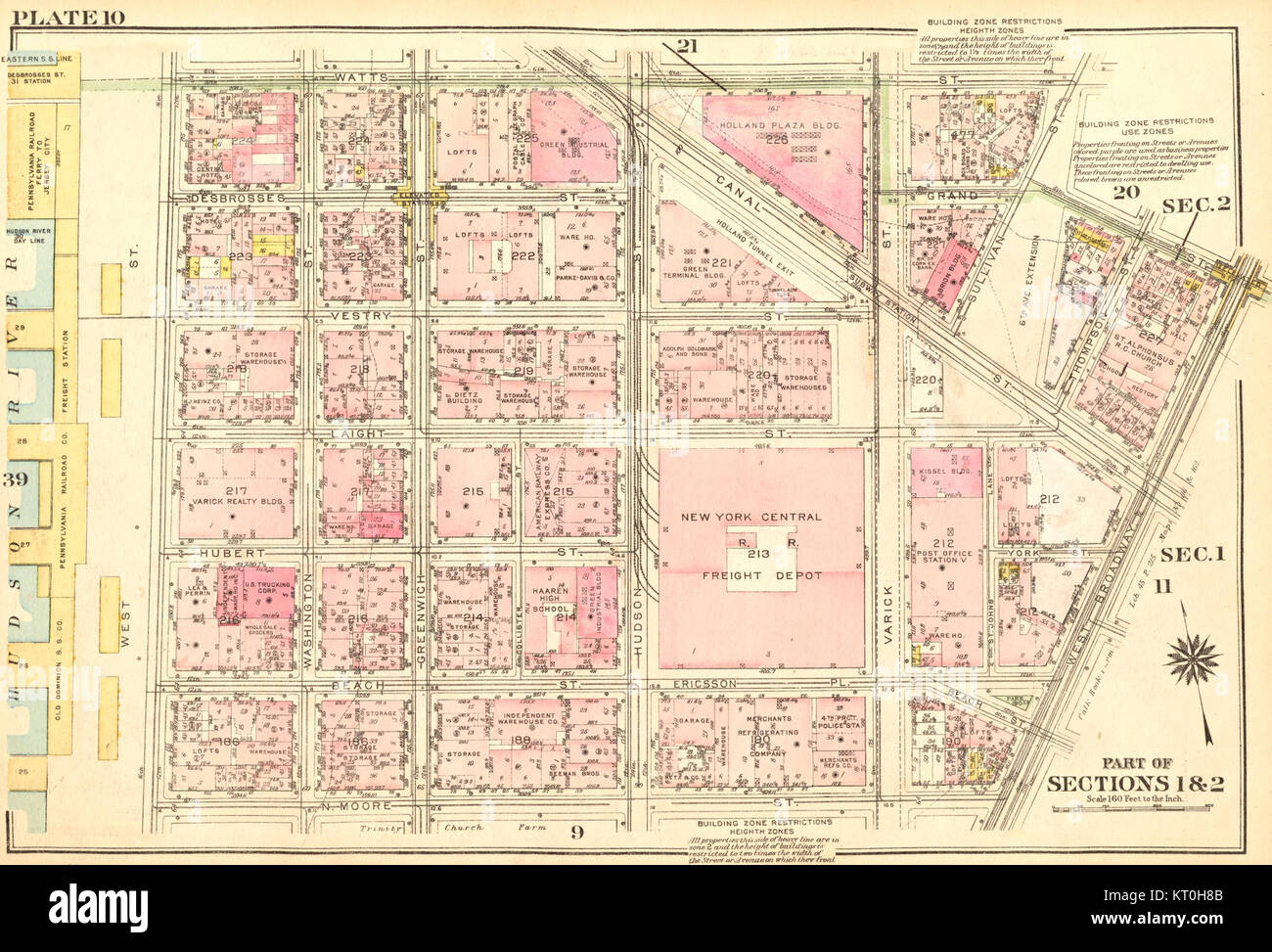 Photograph of the Bromley Manhattan Plate 010, a vintage photographic ...